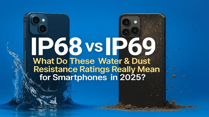 IP68 vs IP69 Explained: Waterproof Smartphone Ratings in 2025 | Dkanto ...